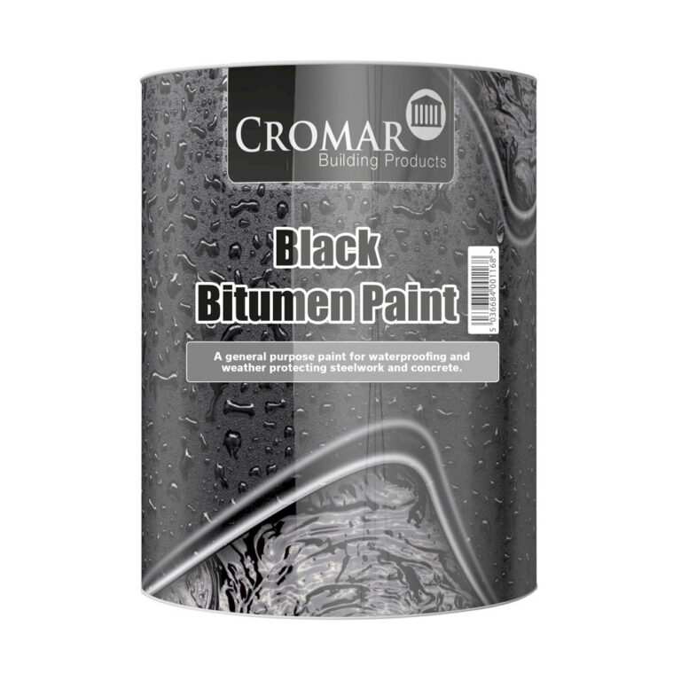 Cromar Black Bitumen Paint - 5 Litre - ERoofing
