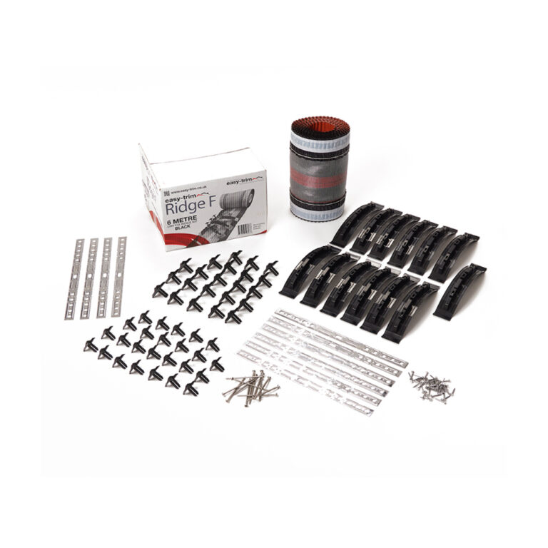 Easy-Trim Ridge F Universal Dry Ridge System - 6m Kit - ERoofing