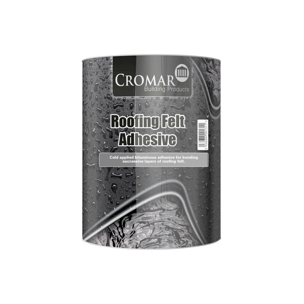 Cromar Roof Felt Adhesive - Black 2.5 Litre - ERoofing