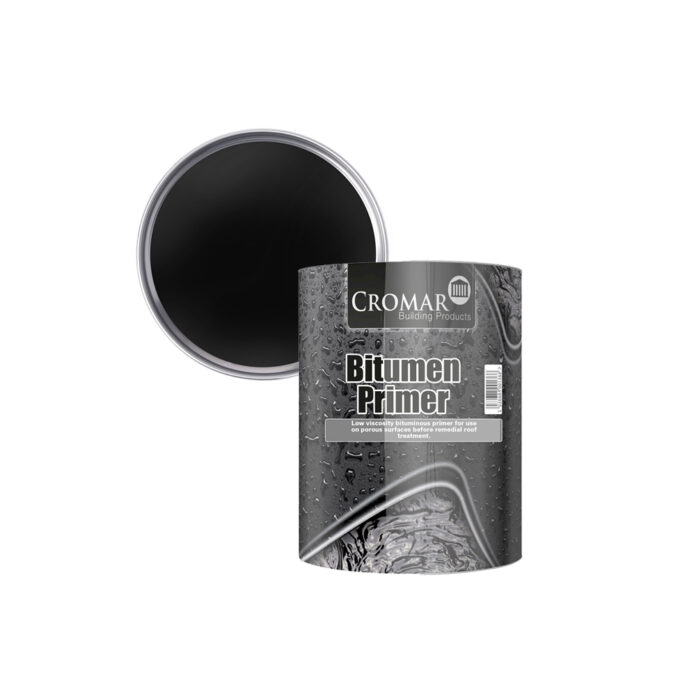 Cromar Bitumen Primer – Black 1 Litre - ERoofing