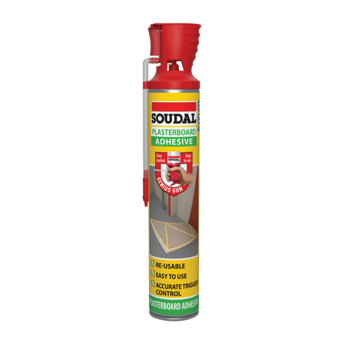 Soudal Genius Gun Plasterboard Adhesive - 750ml - ERoofing
