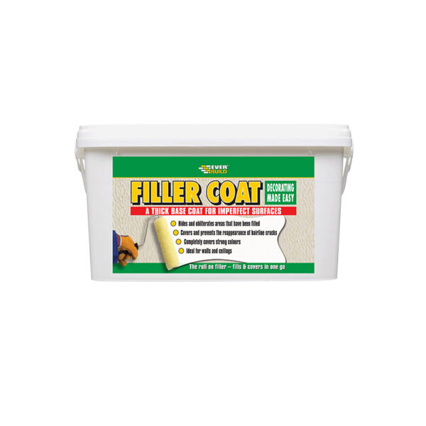 Everbuild Filler Coat – White 5 Litre - ERoofing
