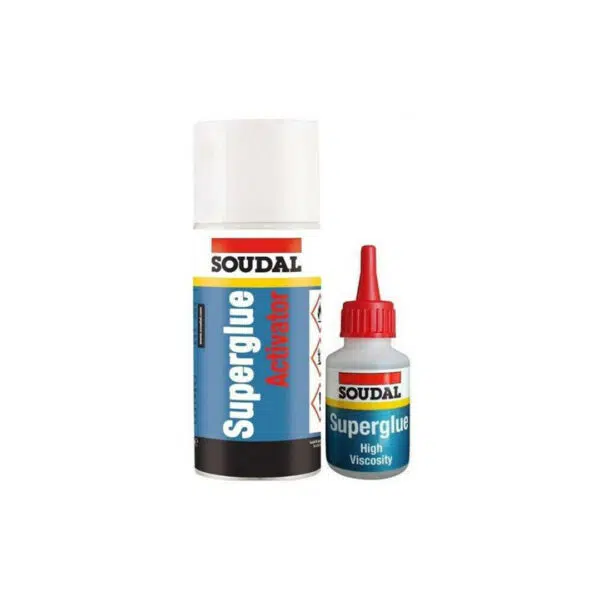 Soudal Mitre Bonding Kit Superglue Adhesive & Activator - ERoofing