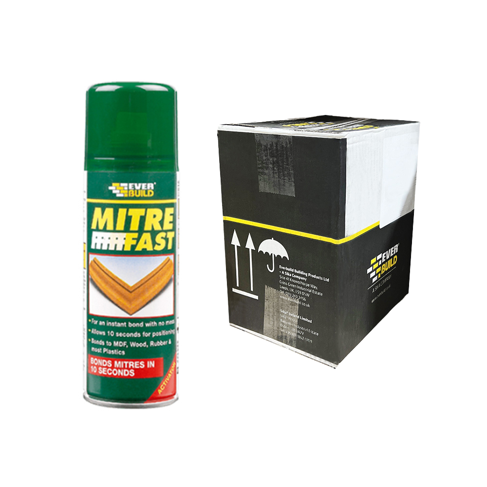 Everbuild Mitre Fast Activator – 200ml (Box of 12) - ERoofing