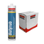 Soudal Butyrub Non-Setting Mastic - Grey 300ml (Box of 12) - ERoofing