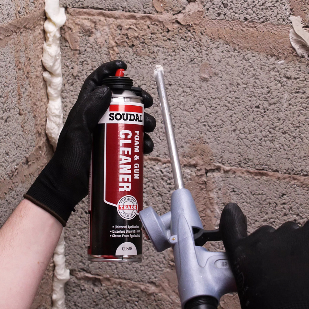 Soudal Gun & Foam Cleaner Gun Grade - 500ml (Box of 12) - ERoofing