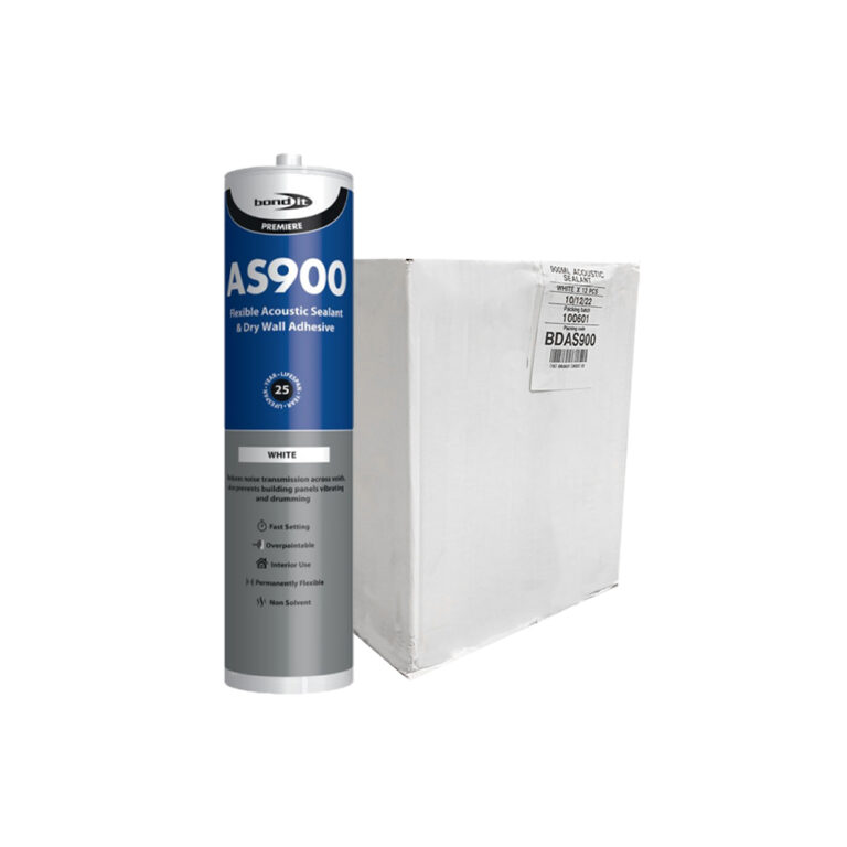 Bond It AS900 Acoustic Sealant White 900ml - Box of 12 - ERoofing