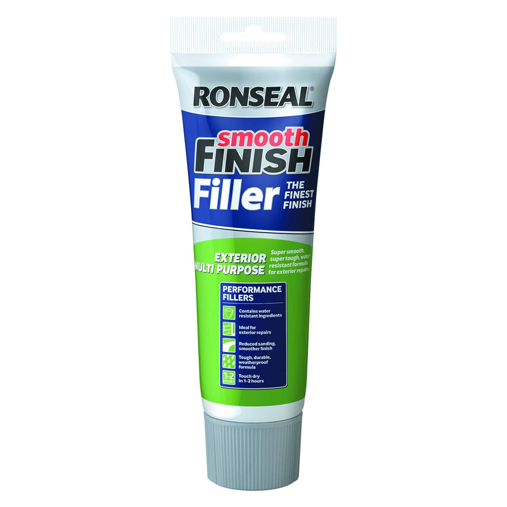 Ronseal Exterior Multi Purpose Smooth Finish Filler Grey 330g ERoofing