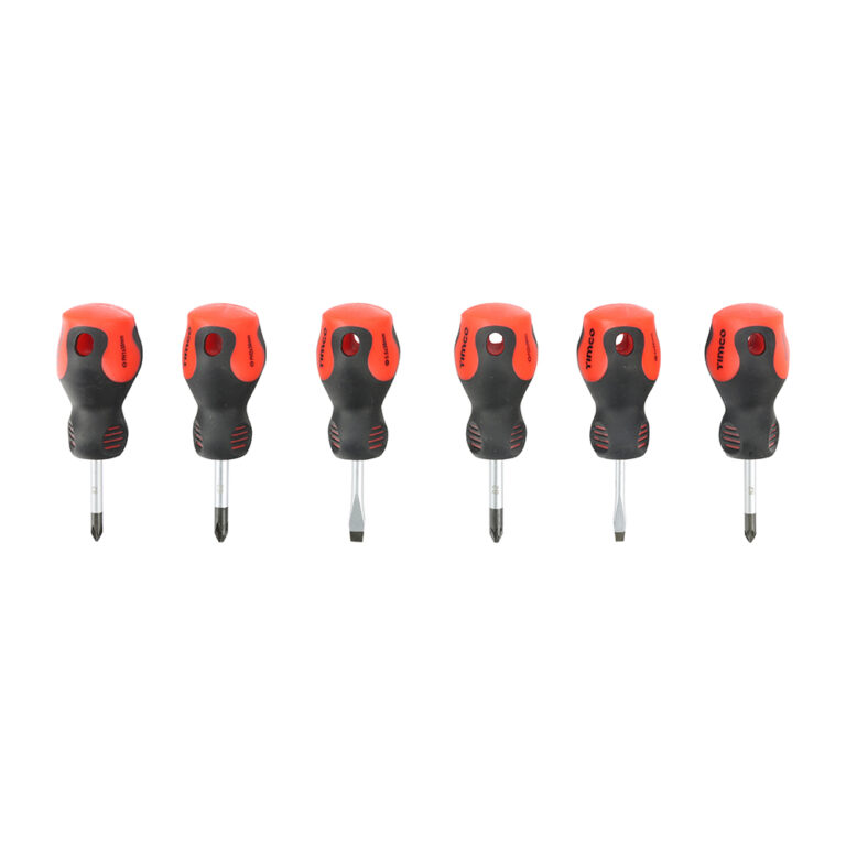 Timco 6pcs Stubby Screwdriver Assorted Set - ERoofing