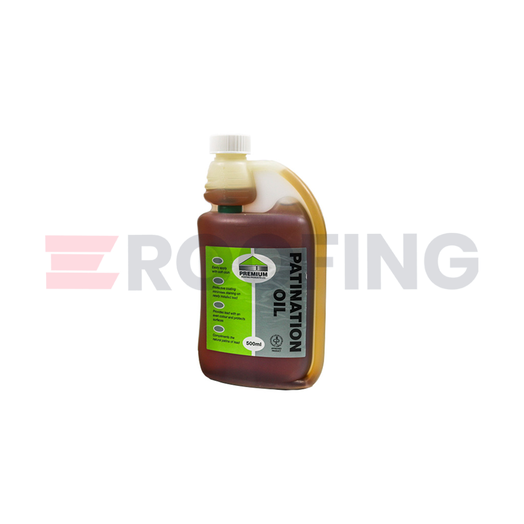 Patination Oil Lead Mate Flashing Protection Coating - 500ML - ERoofing